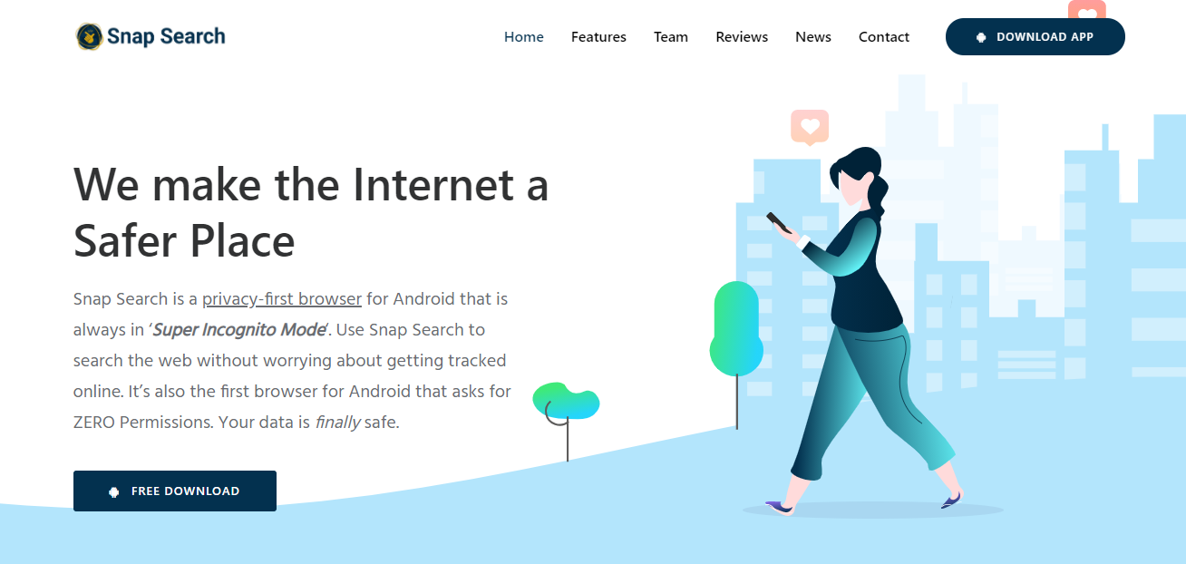 Snap Search Review: A Secure Browser for Android