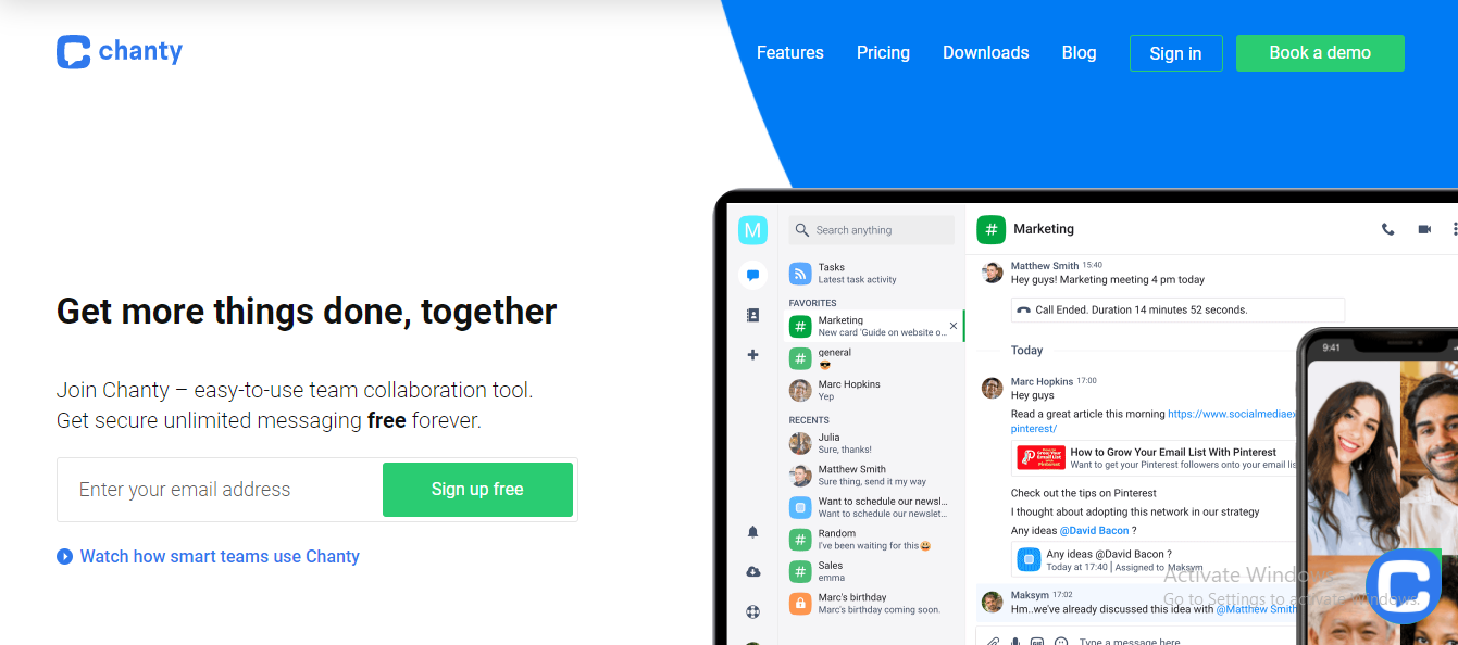 Chanty Review: The Best & Trusted Team Collaboration Tool
