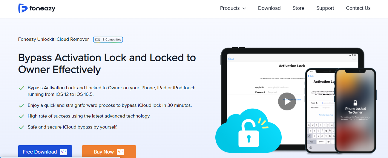Foneazy Unlockit iCloud Remover Review
